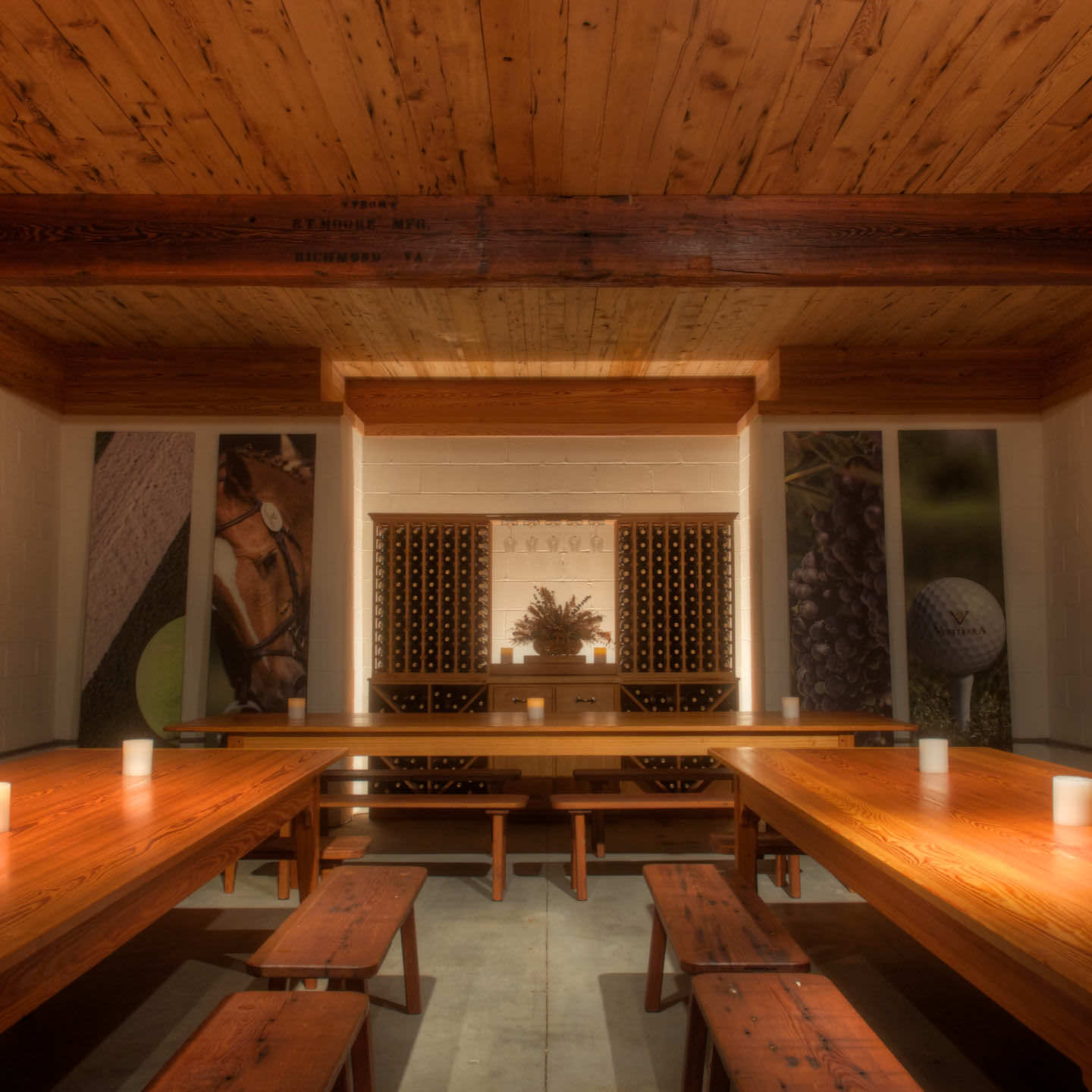 New Kent Vineyards - Reclaimed Lumber - E. T. Moore