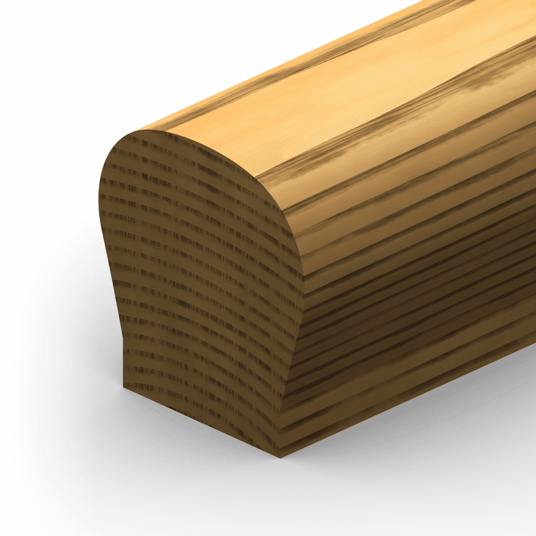 Skeleton Hand Rail ETM-1004 - Hand Rails & Bar Rails - E. T. Moore